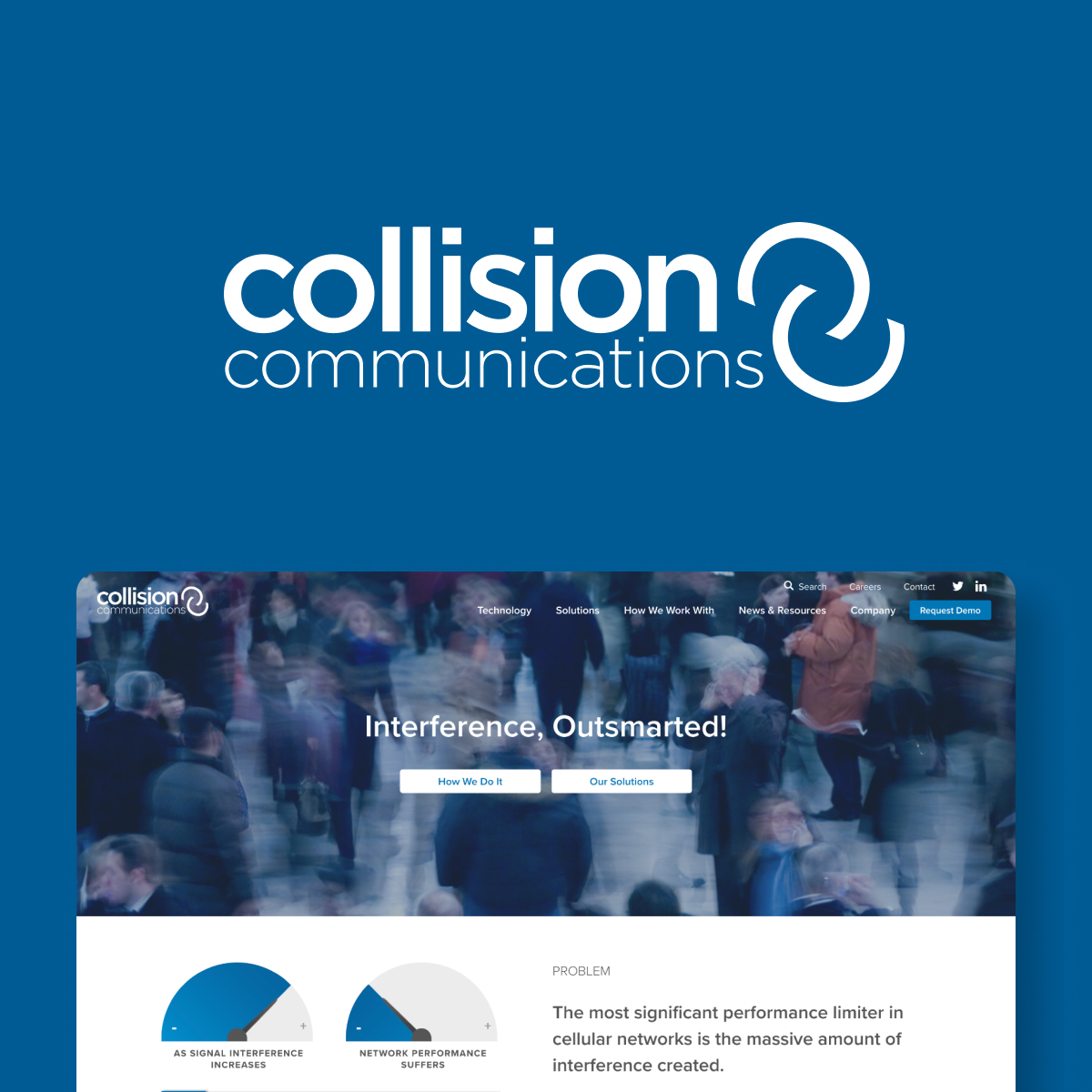 Collision Communications | Website | Vital Design